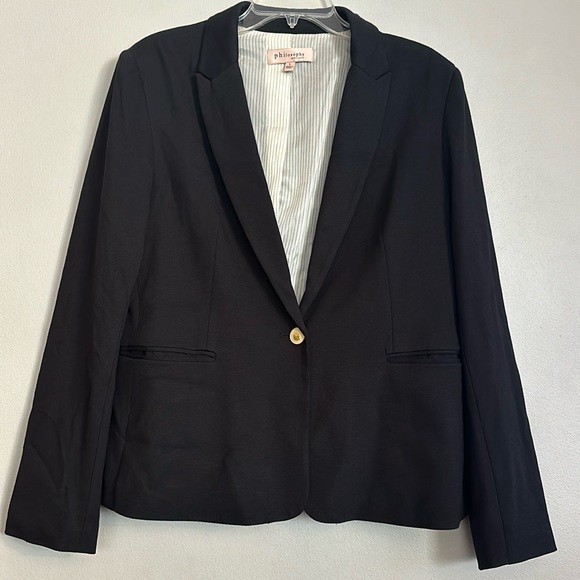 Philosophy | Jackets & Coats | Philosophy Women Ponte Blazer Black ...